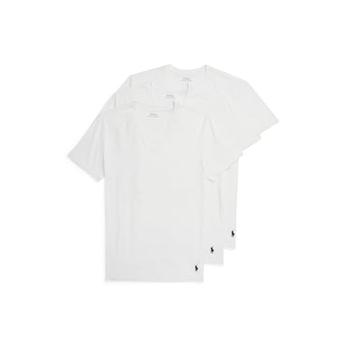 POLO RALPH LAUREN Men's 4d Flex Cooling Ventilation Cotton Modal V-Nec ...