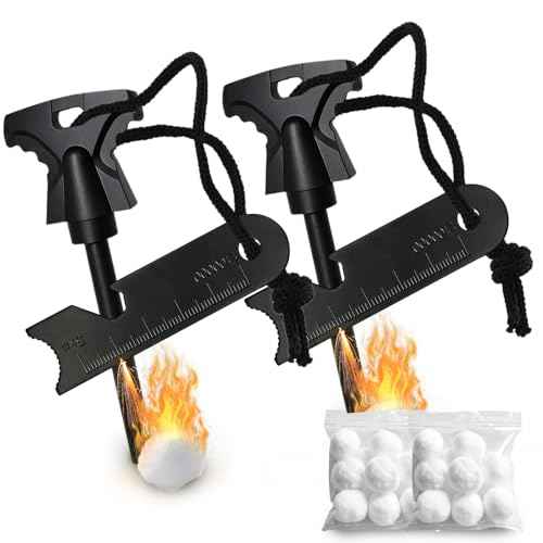 Magnesium Fire Starter with Striker, High Temp Magnesium Rod, Fire Sta ...