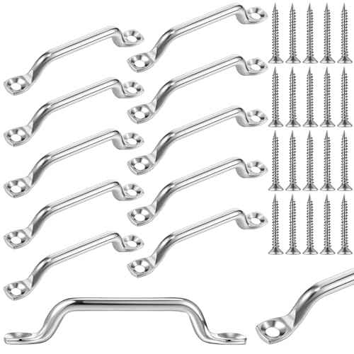 Stainless Steel Footman Loop with Flat Head Tapping Screws Bimini Top ...