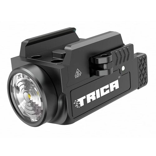 800 Lumens Compact Pistol Light, USB Rechargeable Rail-Mounted Tactica ...