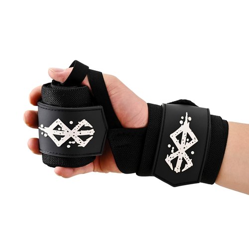 Berserk Anime Wrist Wraps - 1 Pair for Strength Athletes, Powerlifters ...
