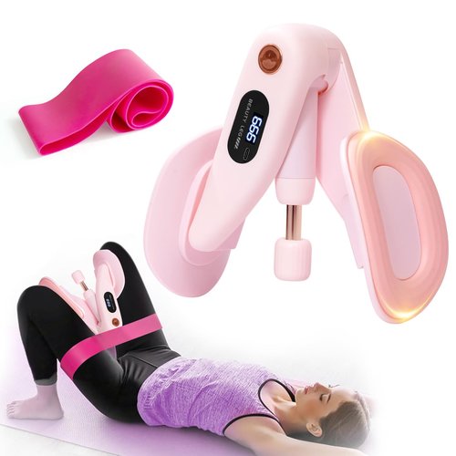 QIUTONG Thigh Master 2025 Upgraded, 10-78LB Thigh Master Thigh Exercis ...