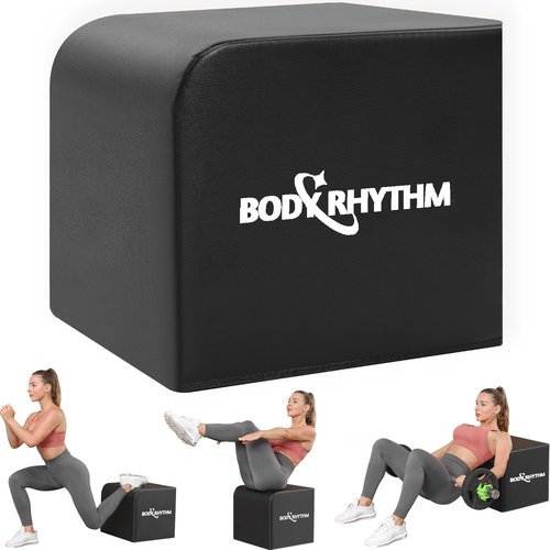 BODYRHYTHM Multi-Functional Total Body Workout Box for Hip Thrust, Glu ...
