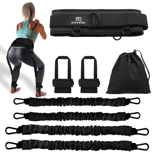 MOVSTAR Vertical Jump Trainer Leg Strength Basketball Volleyball Footb ...